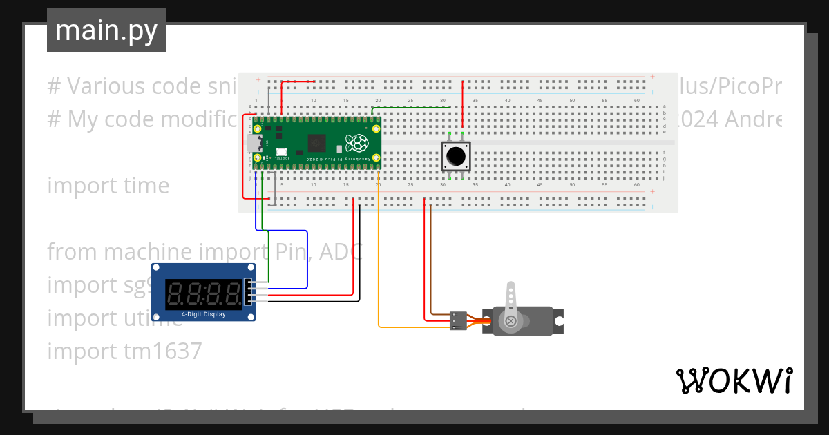 CodeMash 2024 Shake Table Attempt - Wokwi ESP32, STM32, Arduino Simulator