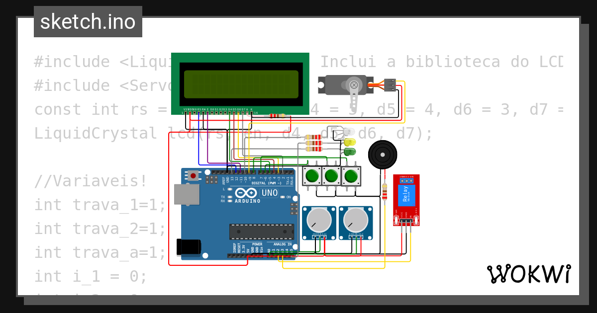Projeto 021 Wokwi Esp32 Stm32 Arduino Simulator 3306