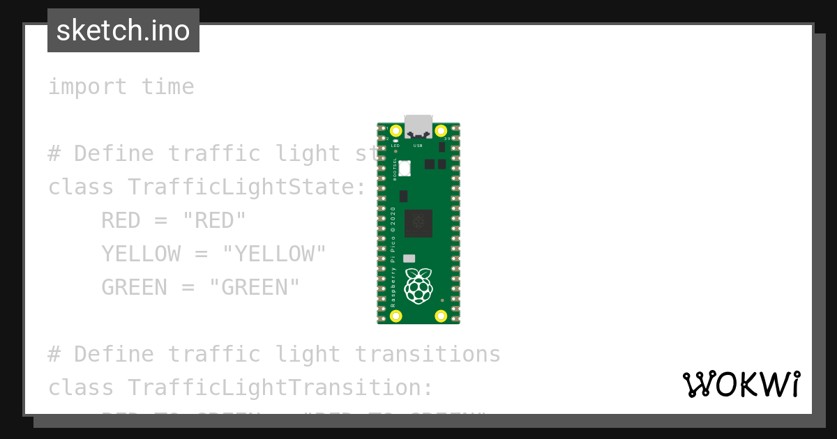 Fsm Traffic Wokwi Esp32 Stm32 Arduino Simulator