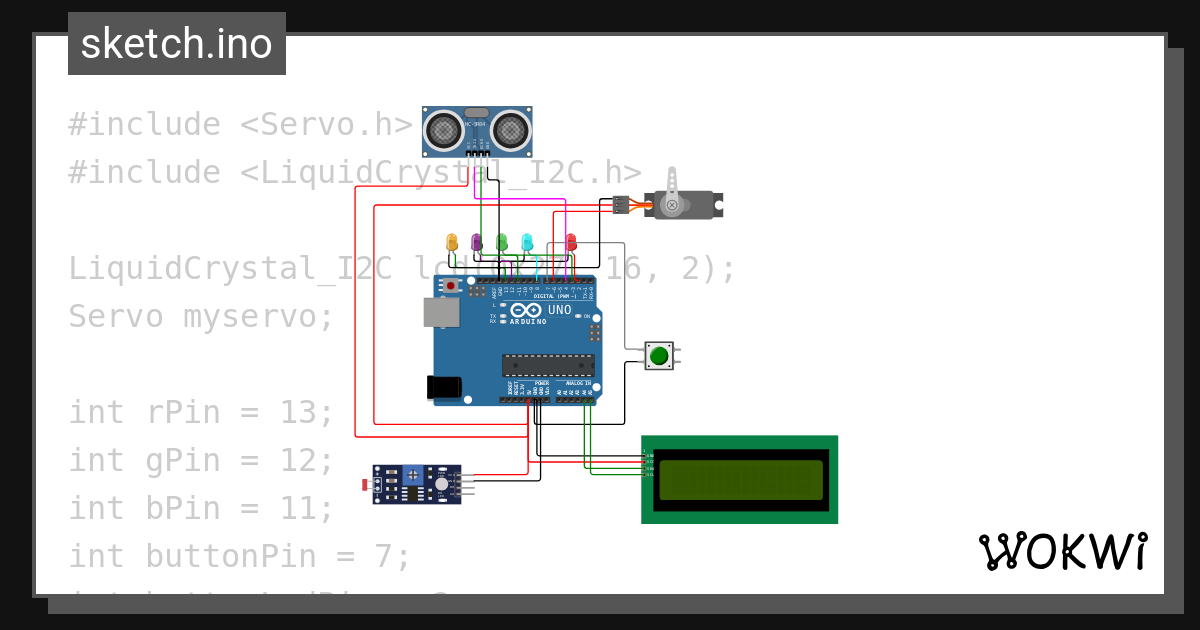 Prj28 Distancesensor Wokwi Esp32 Stm32 Arduino Simulator