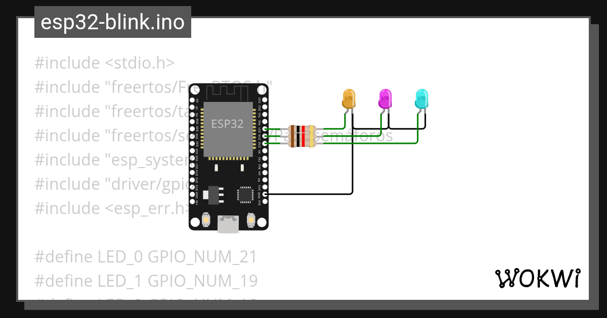 semaforo_tasks - Wokwi ESP32, STM32, Arduino Simulator
