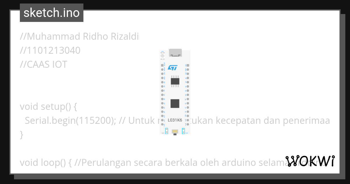Wokwi Online Esp32 Stm32 Arduino Simulator 