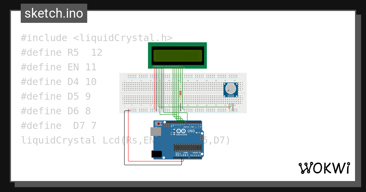 Lcd Parallell Lnterface Wokwi Esp32 Stm32 Arduino Simulator