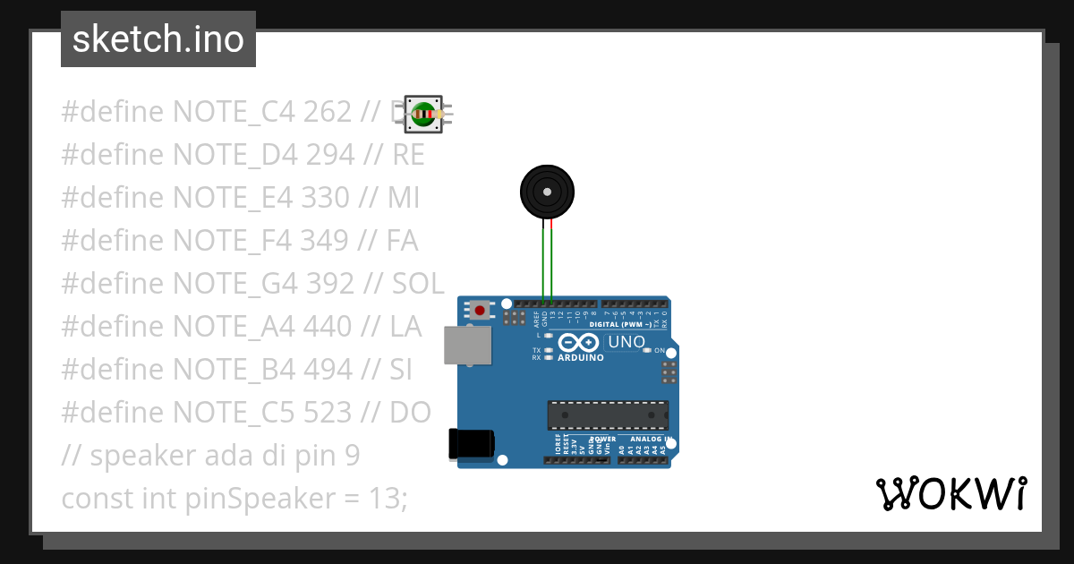 Buzzer 2 - Wokwi ESP32, STM32, Arduino Simulator