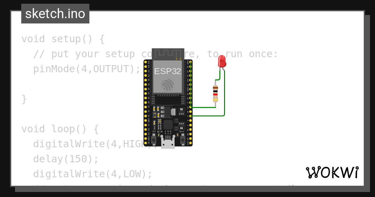 Blinkf10 Ayoub Wokwi Esp32 Stm32 Arduino Simulator 8838