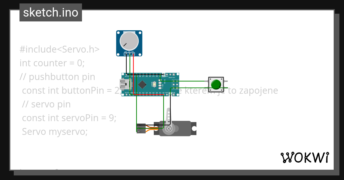 servo - Wokwi ESP32, STM32, Arduino Simulator