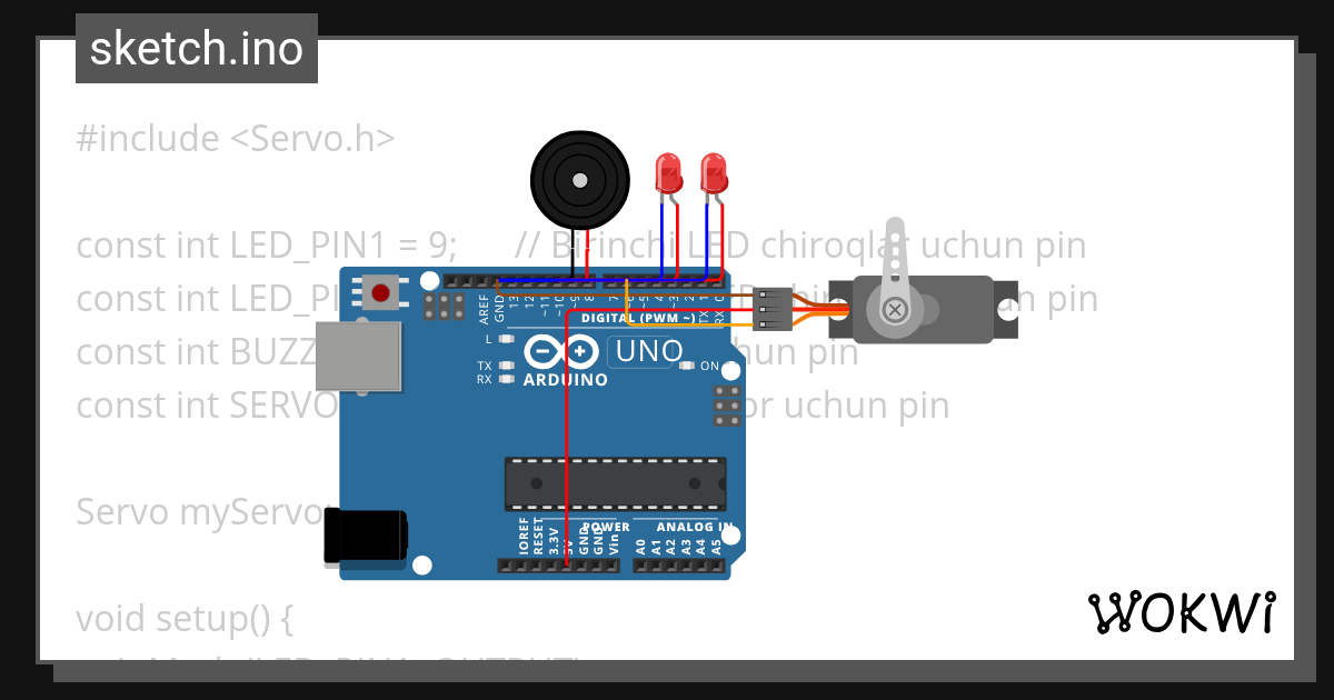Buzzer With Wokwi Esp32 Stm32 Arduino Simulator 0379