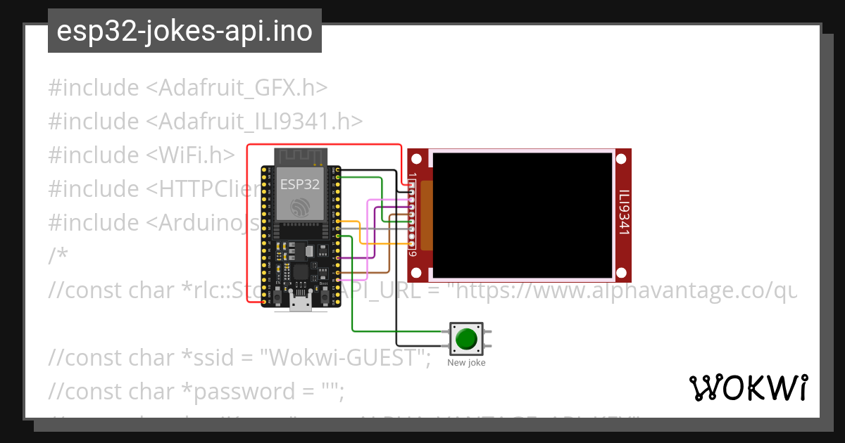 esp32-stock-api-v3.ino Copy - Wokwi ESP32, STM32, Arduino Simulator