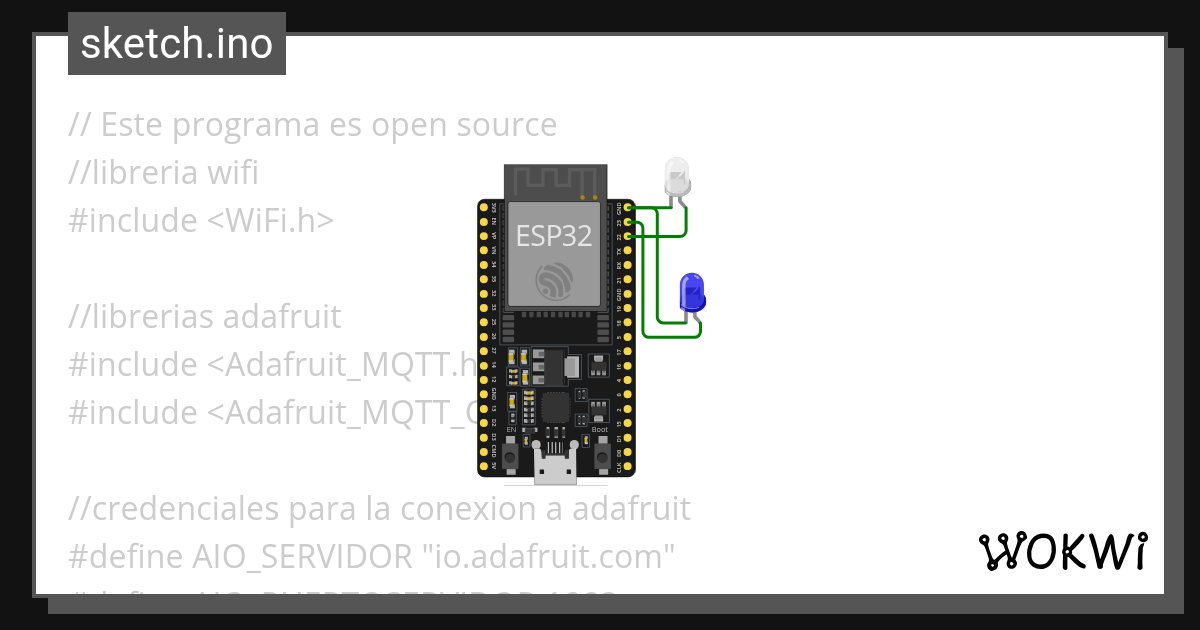 Leds_Control - Wokwi ESP32, STM32, Arduino Simulator