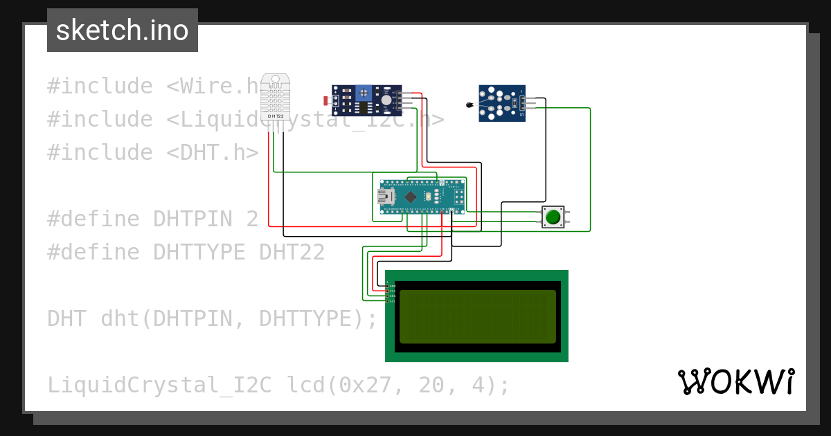 Задание 2 в1 Wokwi Esp32 Stm32 Arduino Simulator 5845