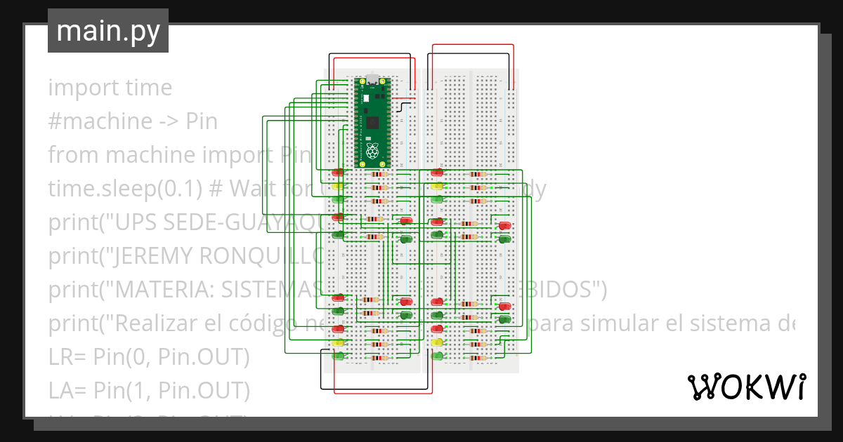 SDE_SEMAFORO_4_VIAS - Wokwi ESP32, STM32, Arduino Simulator