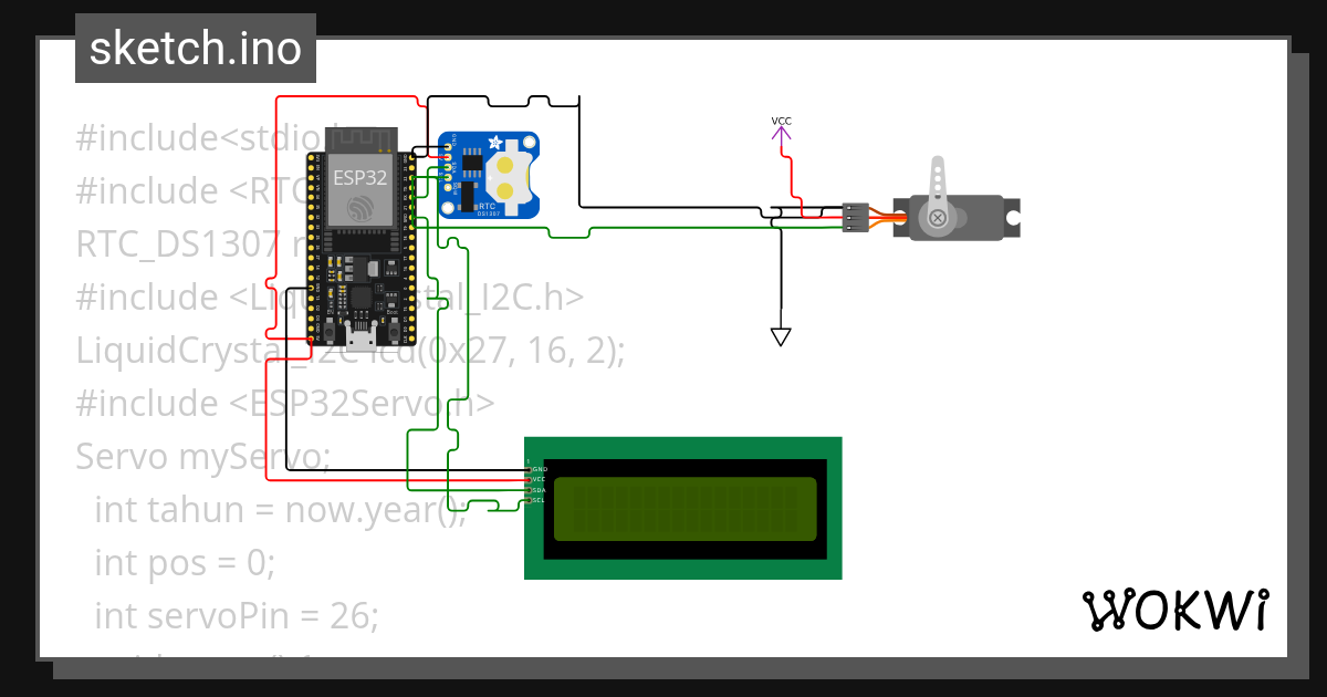 RTC tugas 1 - Wokwi ESP32, STM32, Arduino Simulator