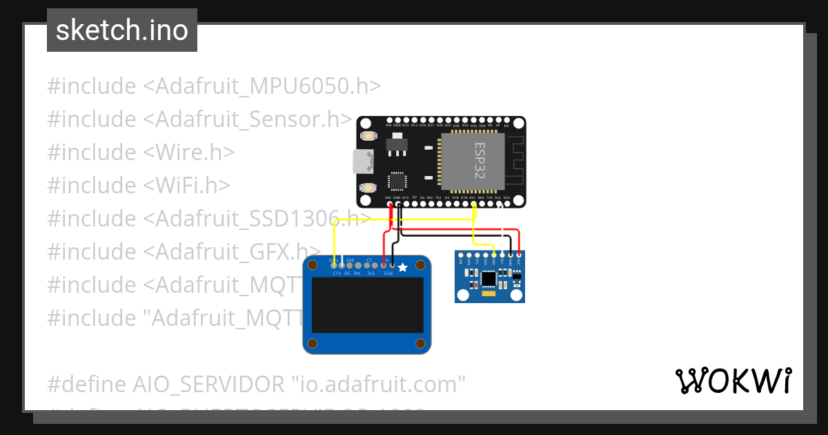 javitroniks mpu6050 - Wokwi ESP32, STM32, Arduino Simulator