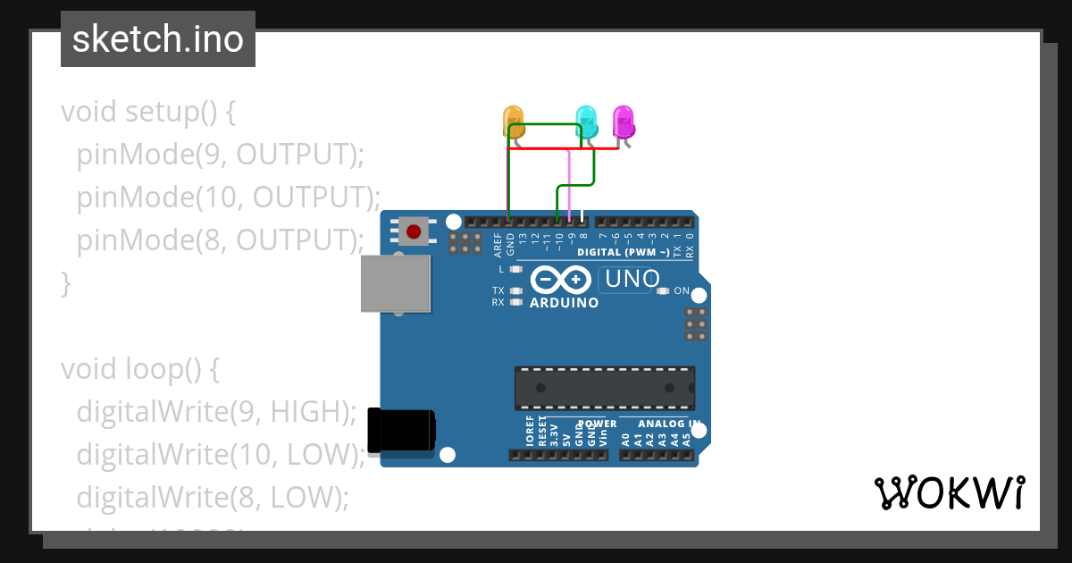 Traffic Life Wokwi Esp32 Stm32 Arduino Simulator