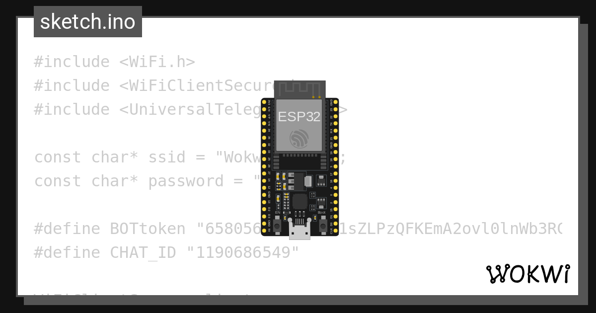 Notif Wokwi Esp32 Stm32 Arduino Simulator