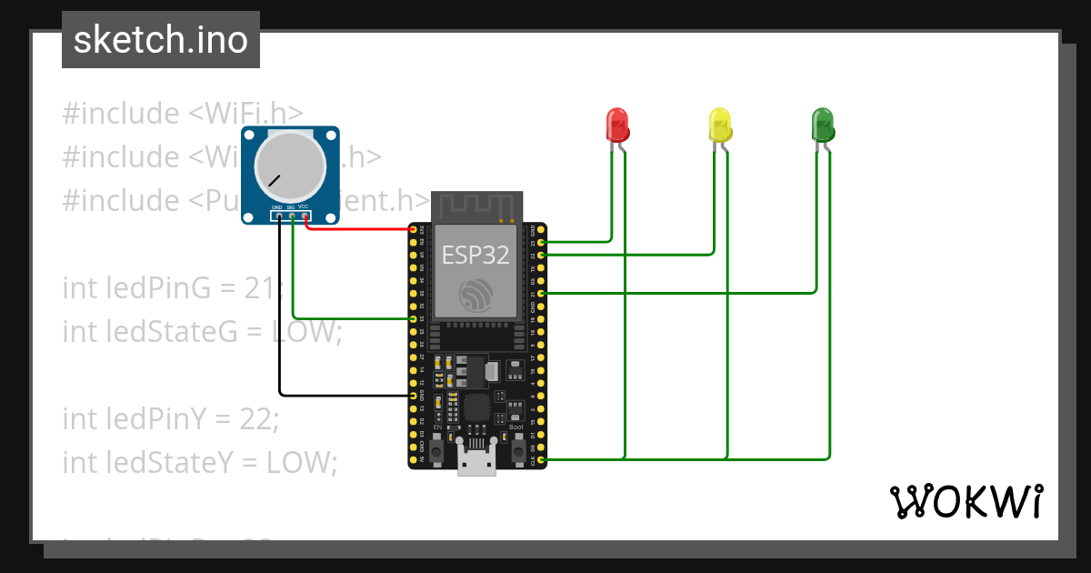 project test - Wokwi ESP32, STM32, Arduino Simulator