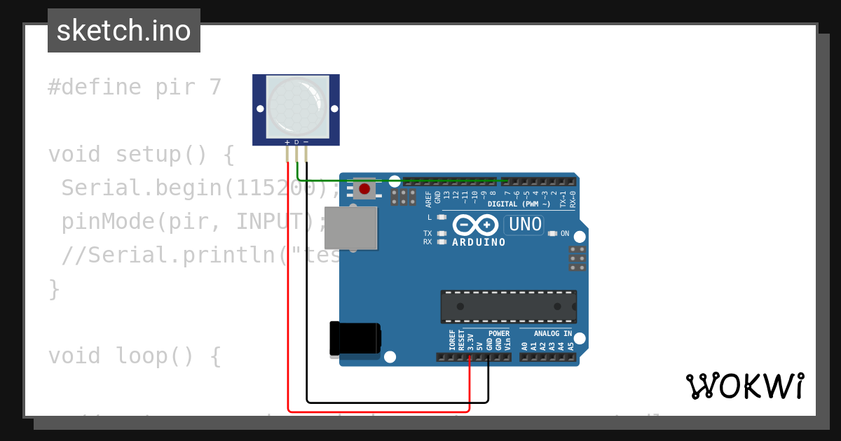 Pir Tugas 2 Section 1 Wokwi Esp32 Stm32 Arduino Simulator