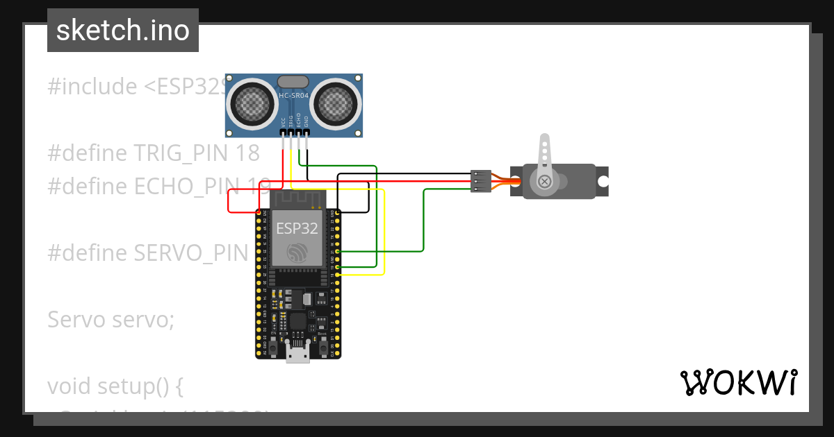 IOT 135 PCP : Smart Dustbin - Solution Copy - Wokwi ESP32, STM32, Arduino Simulator