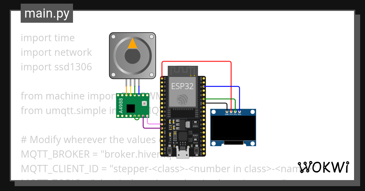 [2] ESP32 MicroPython Cooling Motor - Wokwi ESP32, STM32, Arduino Simulator