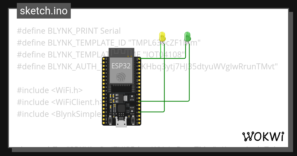 Wokwi Blynk Wokwi Esp32 Stm32 Arduino Simulator