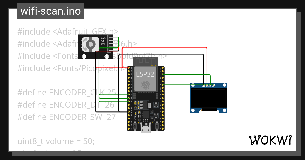 Gyroscope Wokwi Esp32 Stm32 Arduino Simulator