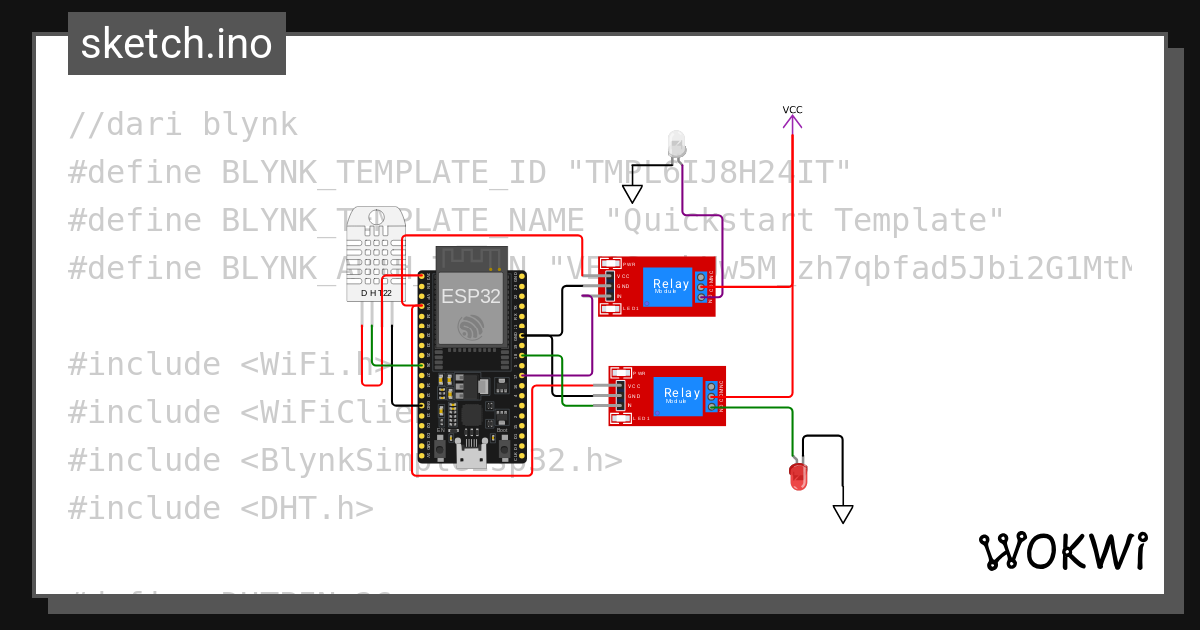 Monitoring Kandang Wokwi Esp32 Stm32 Arduino Simulator 0999
