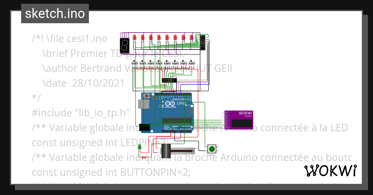TD1_INFO_INDUS - Wokwi ESP32, STM32, Arduino Simulator