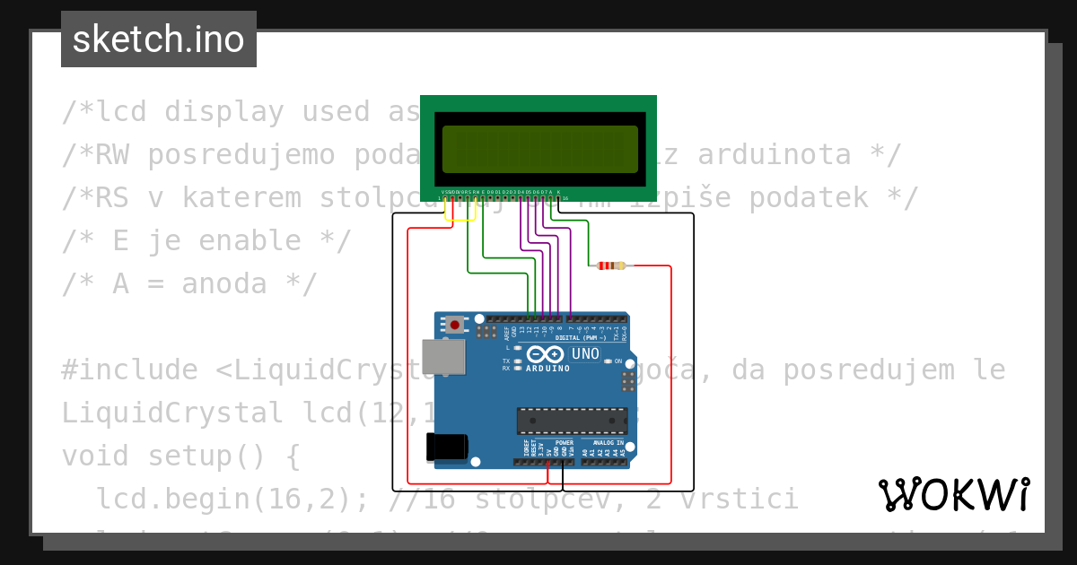 Pozicioniranje Izpisa Copy Wokwi Esp32 Stm32 Arduino Simulator 7976