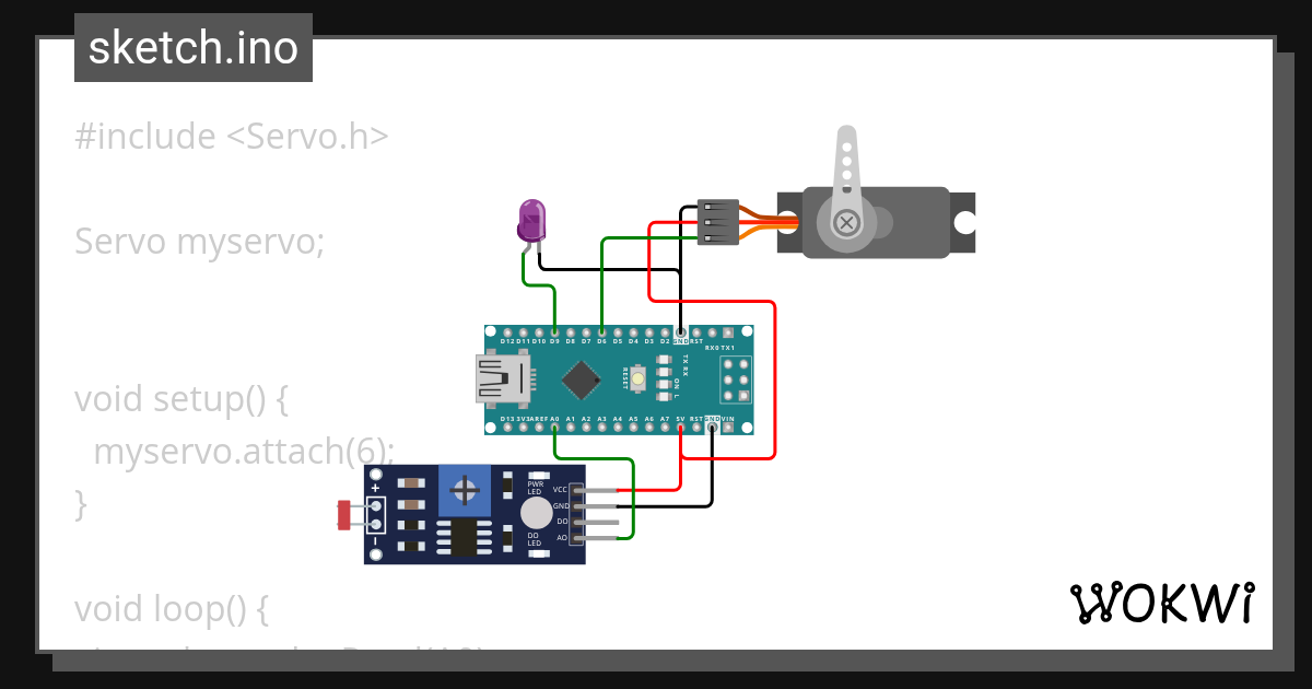 Servo - Wokwi ESP32, STM32, Arduino Simulator Servo - Wokwi ESP32, STM32, Arduino Simulator