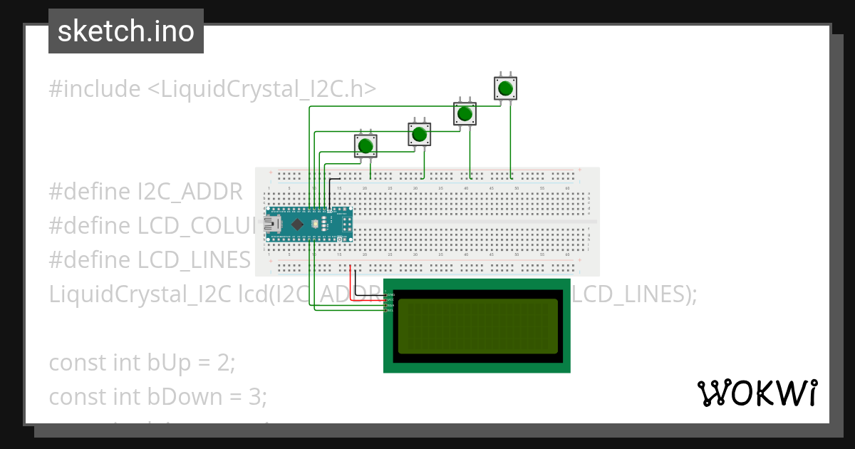 Menu - Wokwi ESP32, STM32, Arduino Simulator