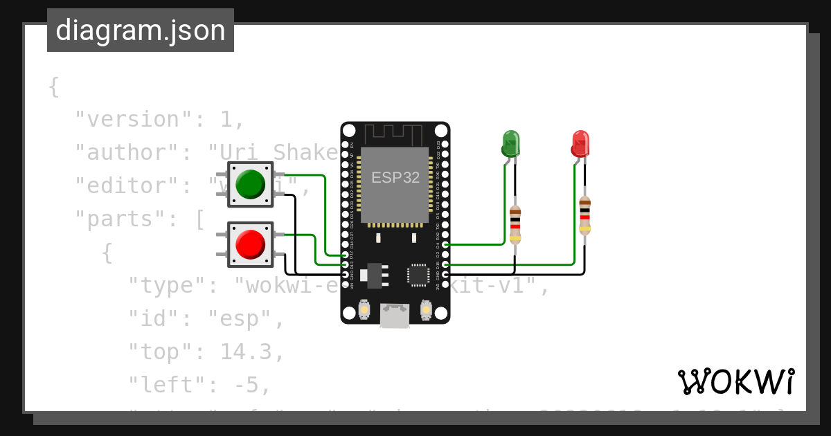 Sensore Digitale Wokwi Esp32 Stm32 Arduino Simulator 3823