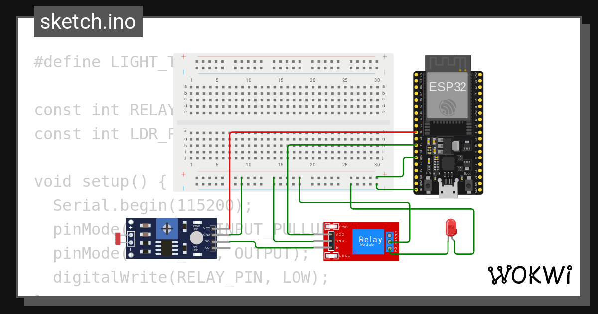 Lightthreshold Wokwi Esp32 Stm32 Arduino Simulator 3081