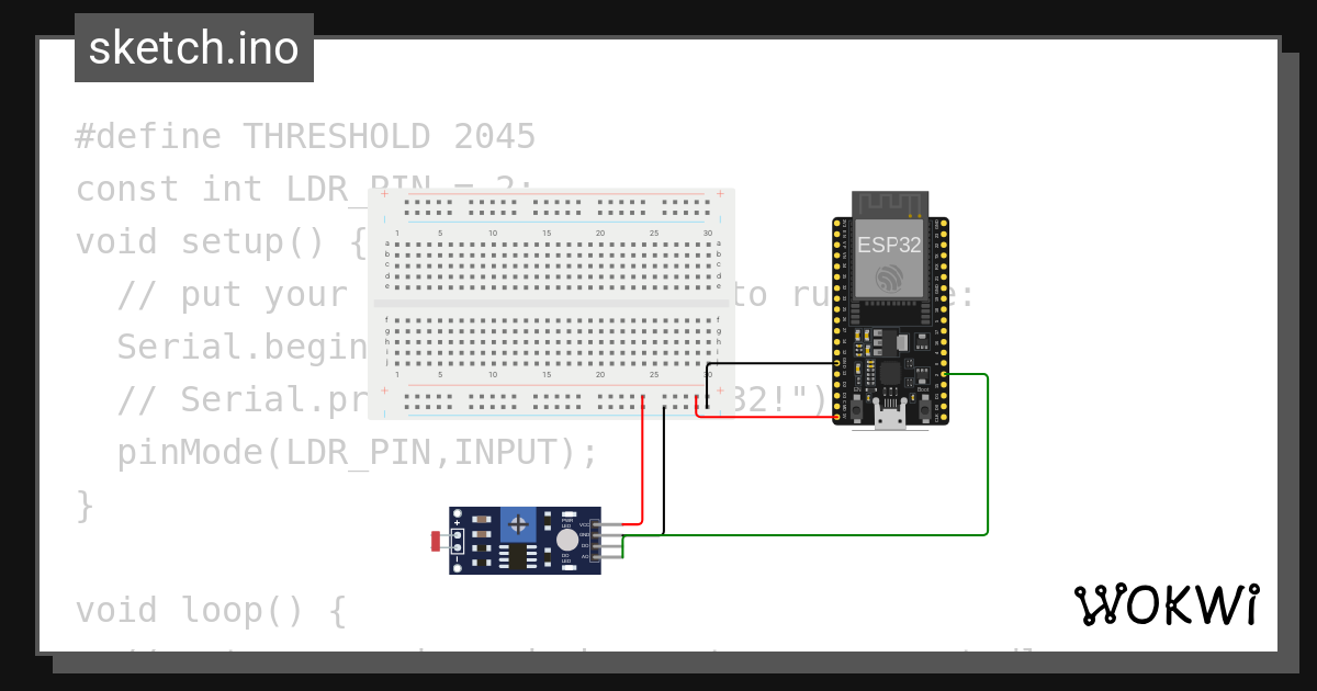 Ldr Sensor Copy 2 Wokwi Esp32 Stm32 Arduino Simulator 7189