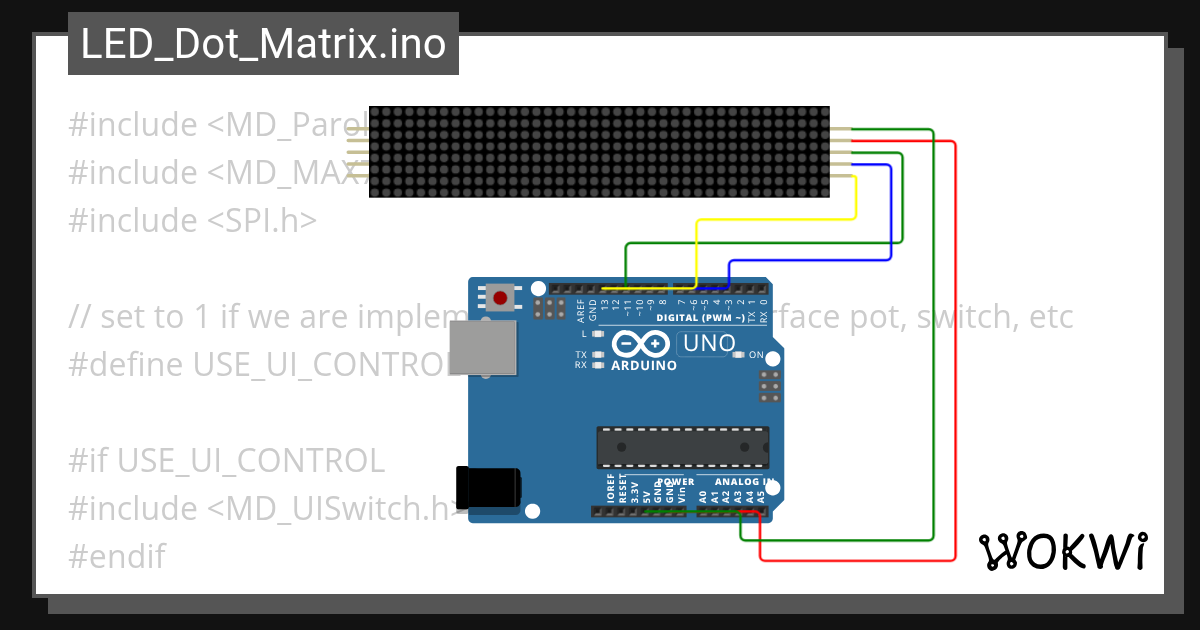 LED_Dot_Matrix.ino Copy - Wokwi ESP32, STM32, Arduino Simulator
