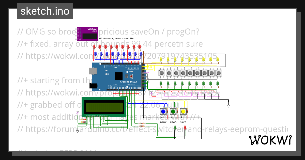 Wokwi - Online ESP32, STM32, Arduino Simulator