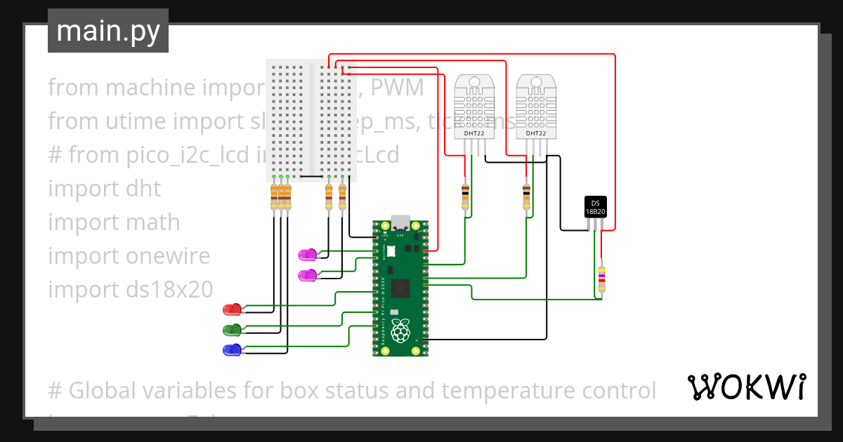 tempPID - Wokwi ESP32, STM32, Arduino Simulator