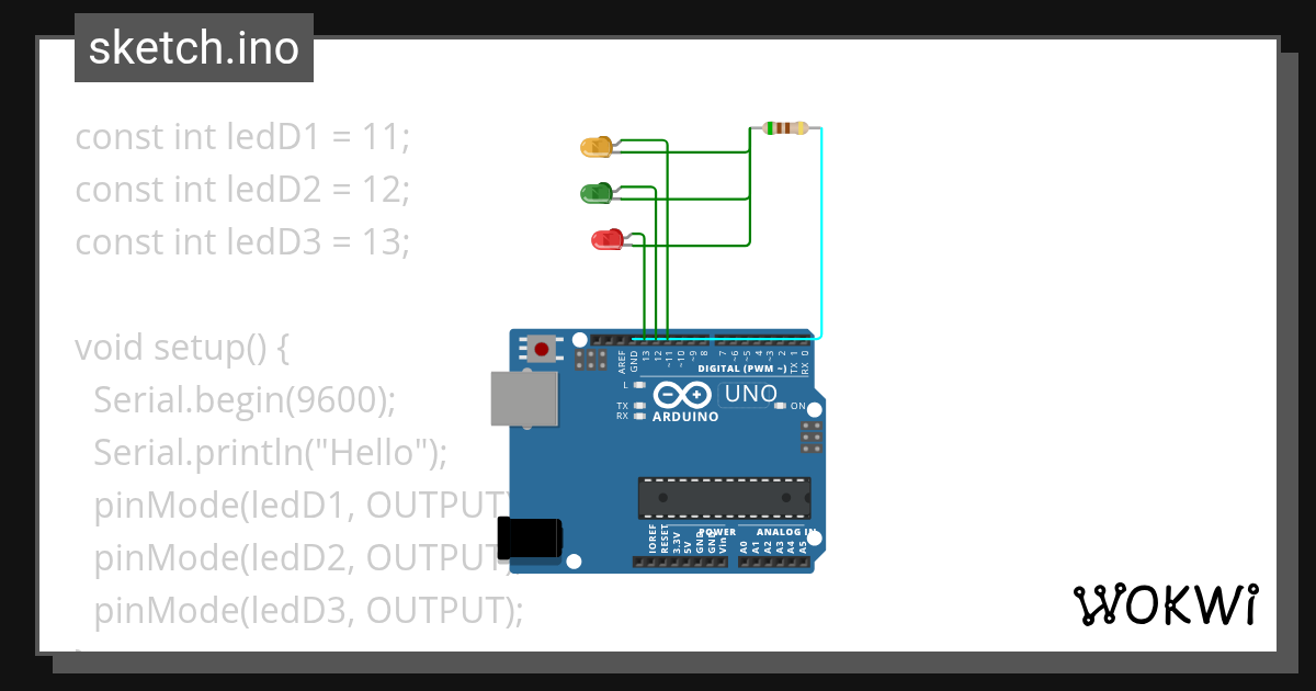 ใบงาน3ข้อ2 Wokwi Esp32 Stm32 Arduino Simulator 4484