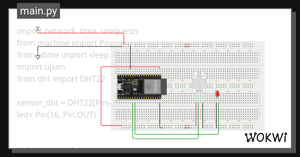 mqtt publicar ok - Wokwi ESP32, STM32, Arduino Simulator