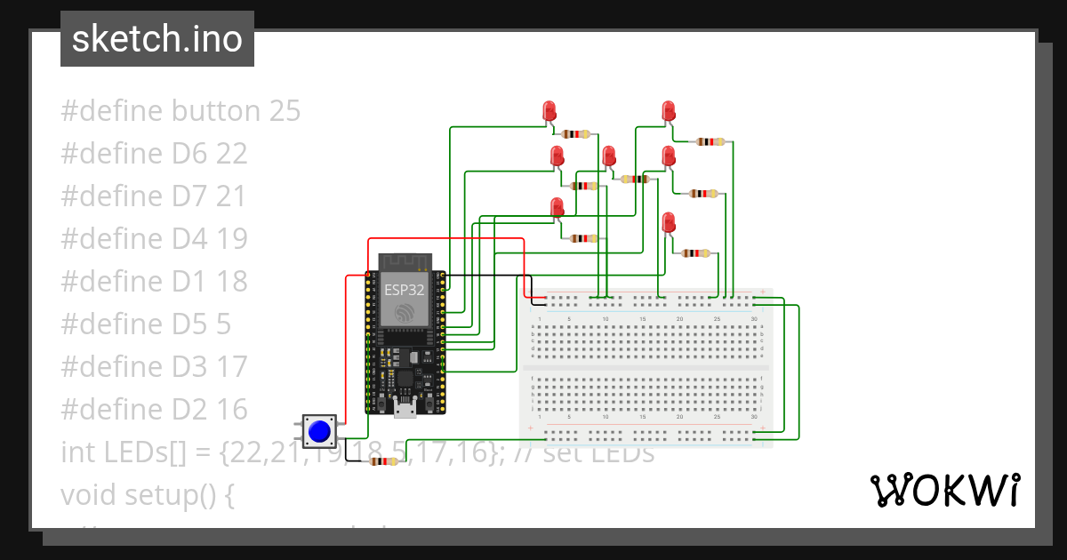 Wokwi - Online ESP32, STM32, Arduino Simulator