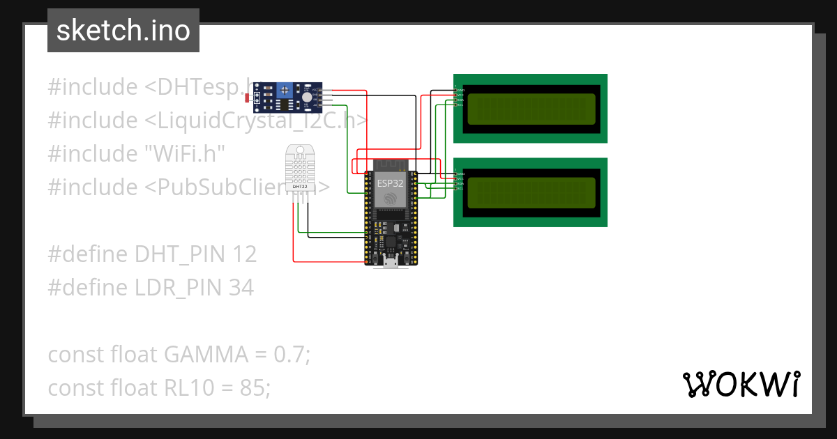 IOT 141 TA3: Display LUX Value - Wokwi ESP32, STM32, Arduino Simulator