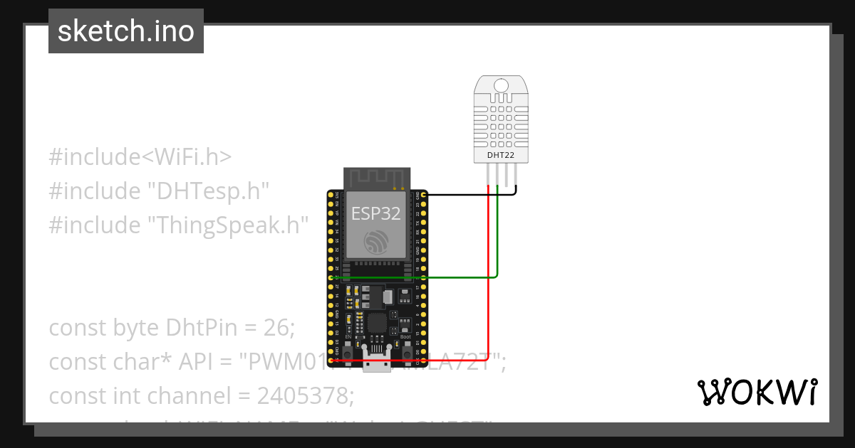 Tempandhumidity Wokwi Esp32 Stm32 Arduino Simulator