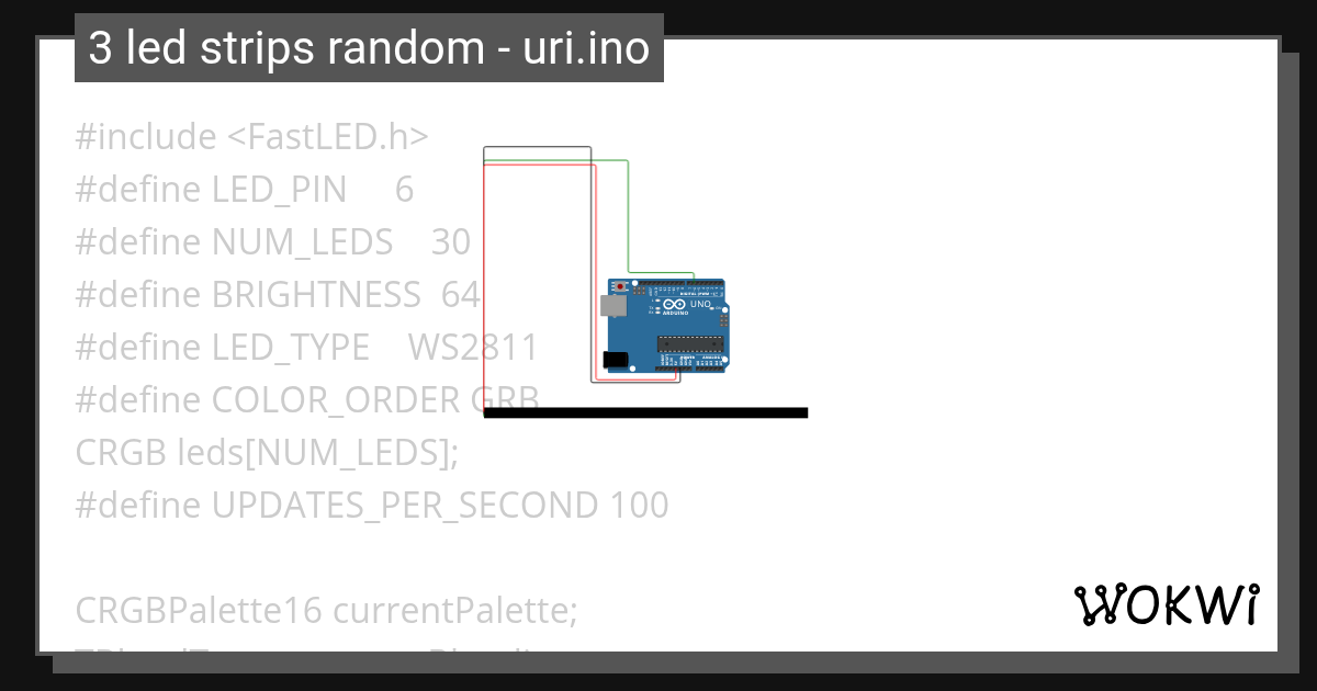 3 led strips random -.ino Copy - Wokwi ESP32, STM32, Arduino Simulator