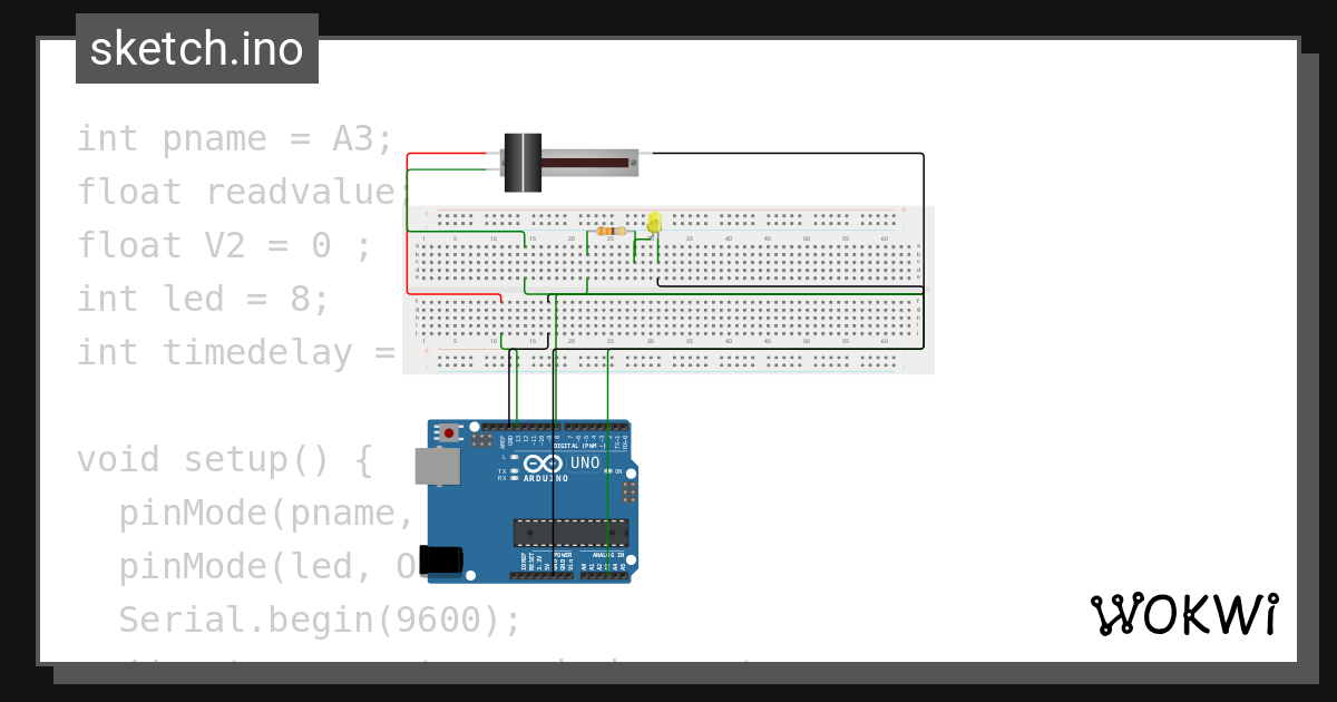 Slidingpotentiometer Wokwi Esp32 Stm32 Arduino Simulator