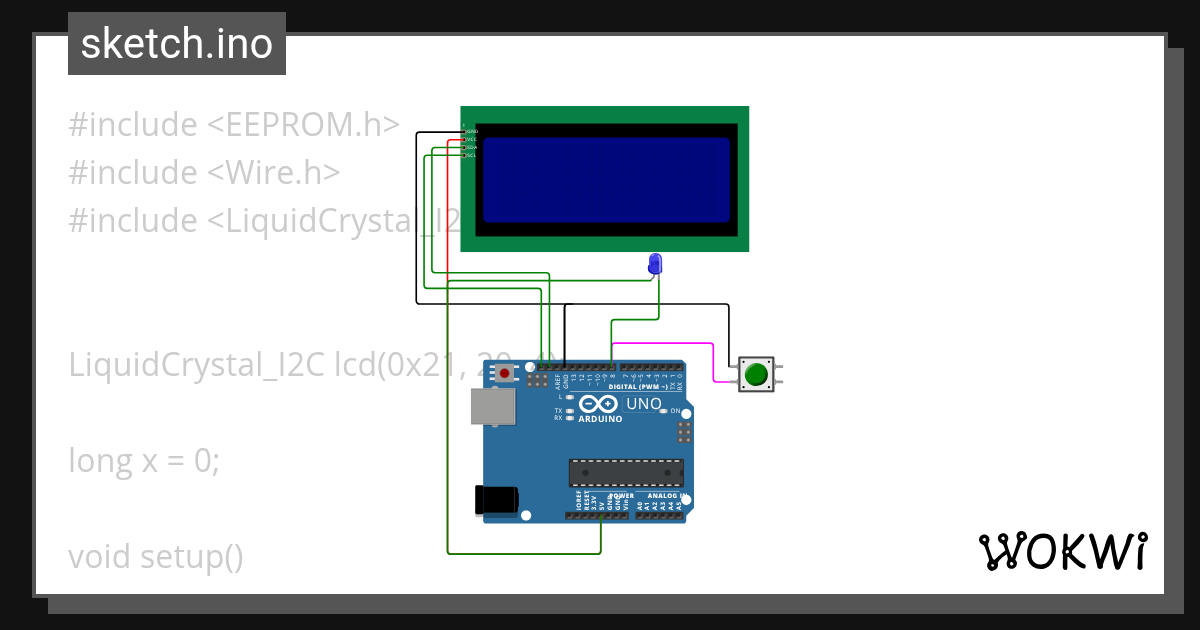 mereni pulsu - Wokwi ESP32, STM32, Arduino Simulator