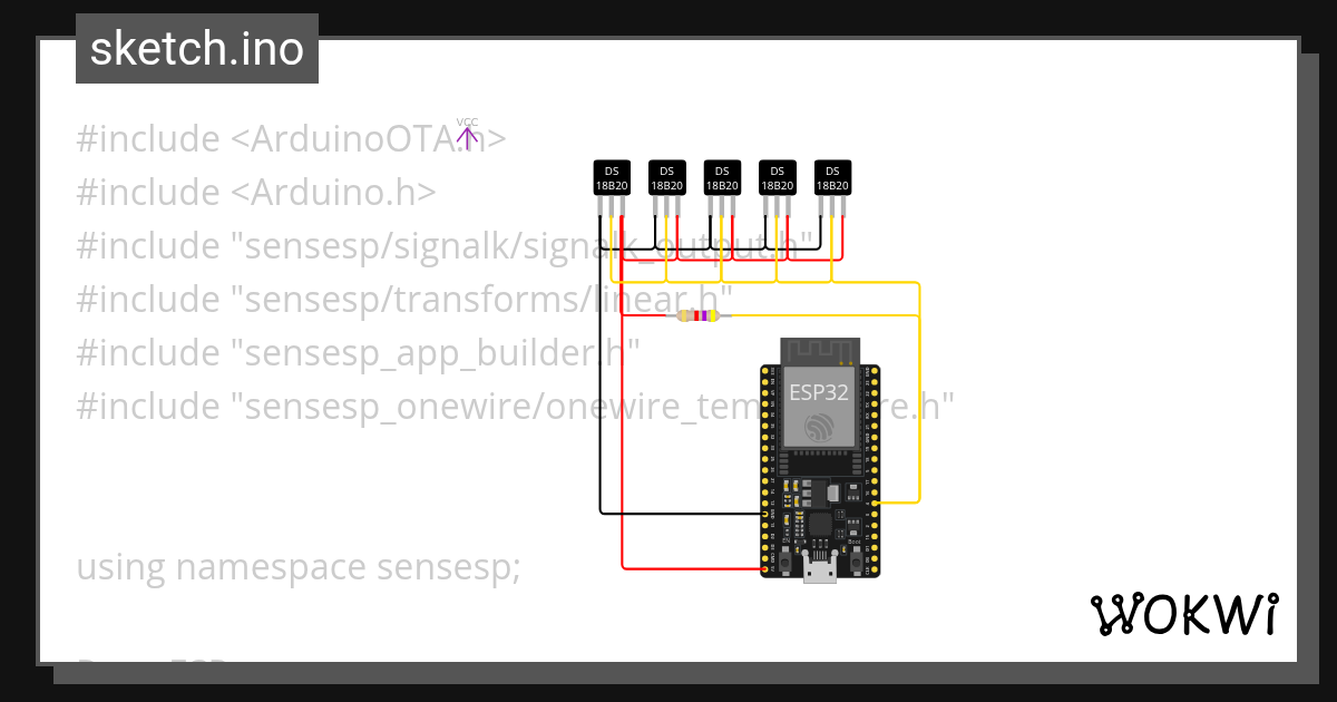 Wokwi - Online ESP32, STM32, Arduino Simulator