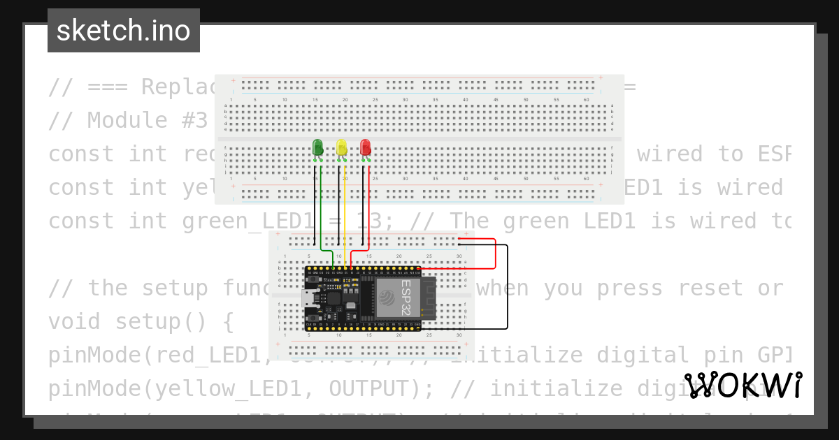 Project 3 Susan Brown Wokwi Esp32 Stm32 Arduino Simulator