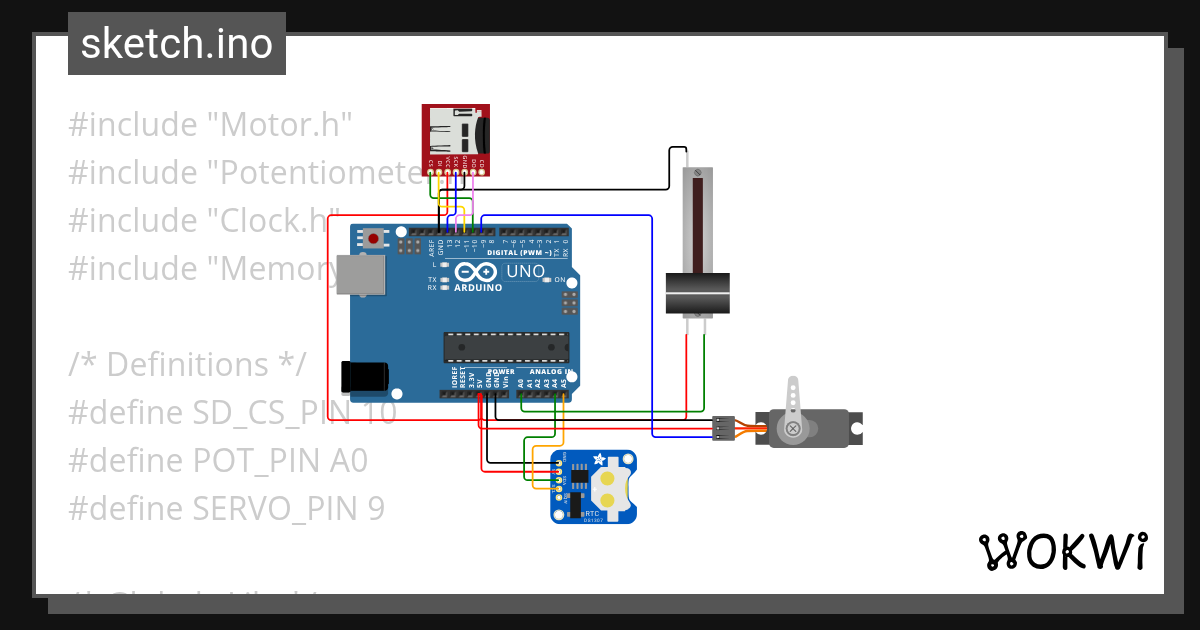 Servo - Wokwi ESP32, STM32, Arduino Simulator