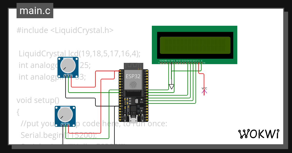 Pote Wokwi Esp32 Stm32 Arduino Simulator 4560