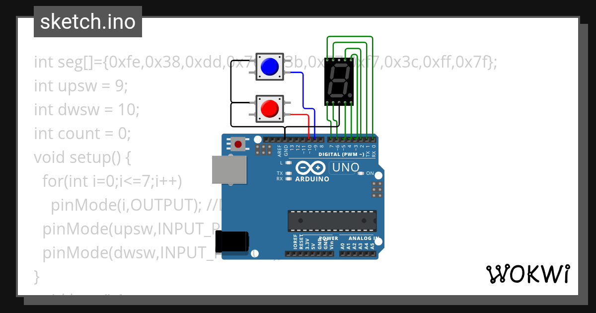 port_seg - Wokwi ESP32, STM32, Arduino Simulator port_seg - Wokwi ESP32, STM32, Arduino Simulator