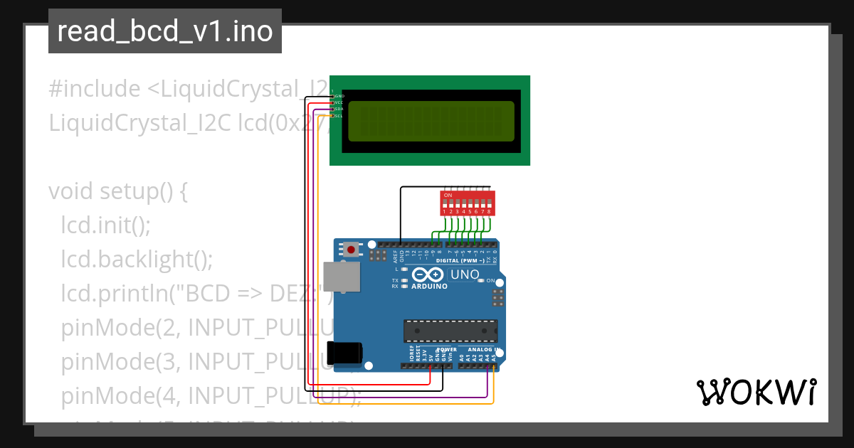 read_bcd_v1.ino - Wokwi ESP32, STM32, Arduino Simulator
